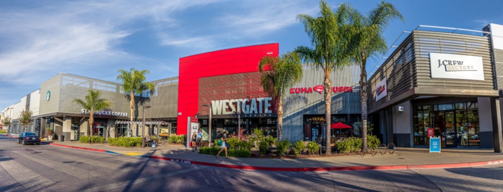 Westgate Center, located in the West San Jose neighborhood of the Bay Area