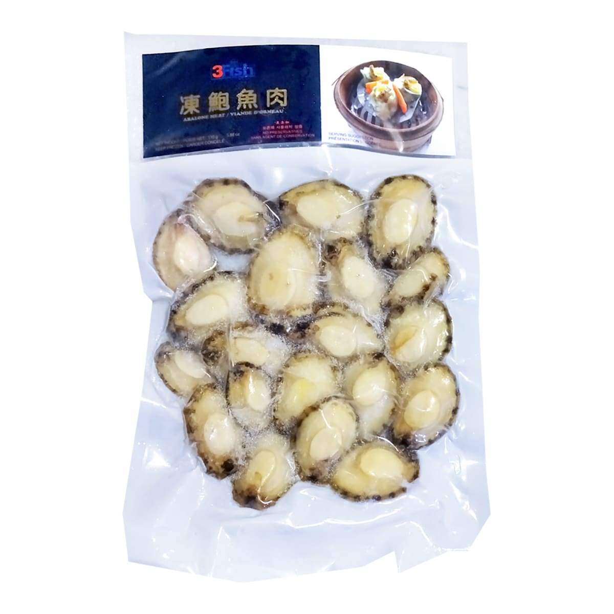 anyone know much about abalone? little frozen ones, can I sub them in ...