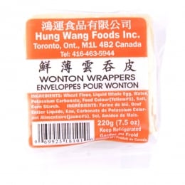 Hung Wang Fo Wonton Wrappers 220G | T&T Supermarket