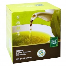 T&T Organic Green Tea Tea Bag-100packs 200g