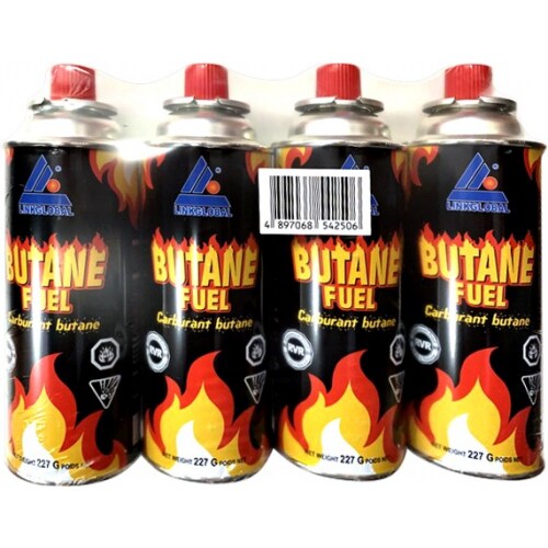 Joyshare Butane Gas Cartridge 227gx4 | T&T Supermarket
