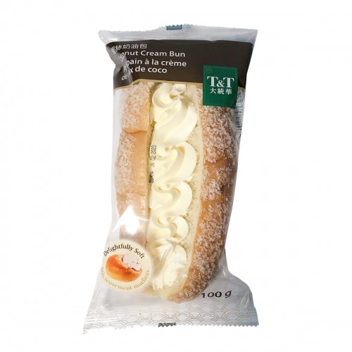 T&T Bakery Coconut Cream Bun 100g | T&T Supermarket