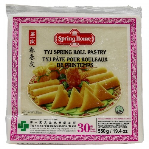 TYJ SPRING ROLL PASTRY 10IN | T&T Supermarket