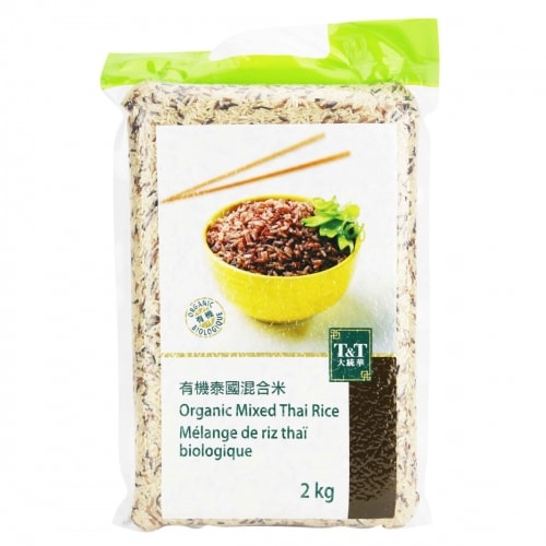 T&T Organic Mix Thai Rice 2kg | T&T Supermarket