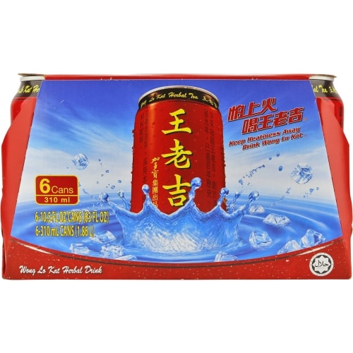 Wong Lo Kat Herbal Tea 310mlx6 cans | T&T Supermarket