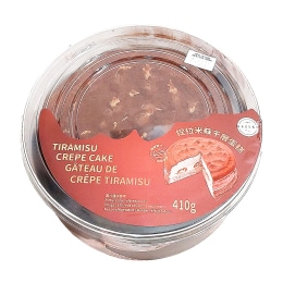 T&T Bakery Tiramisu Crepe Cake (410g)