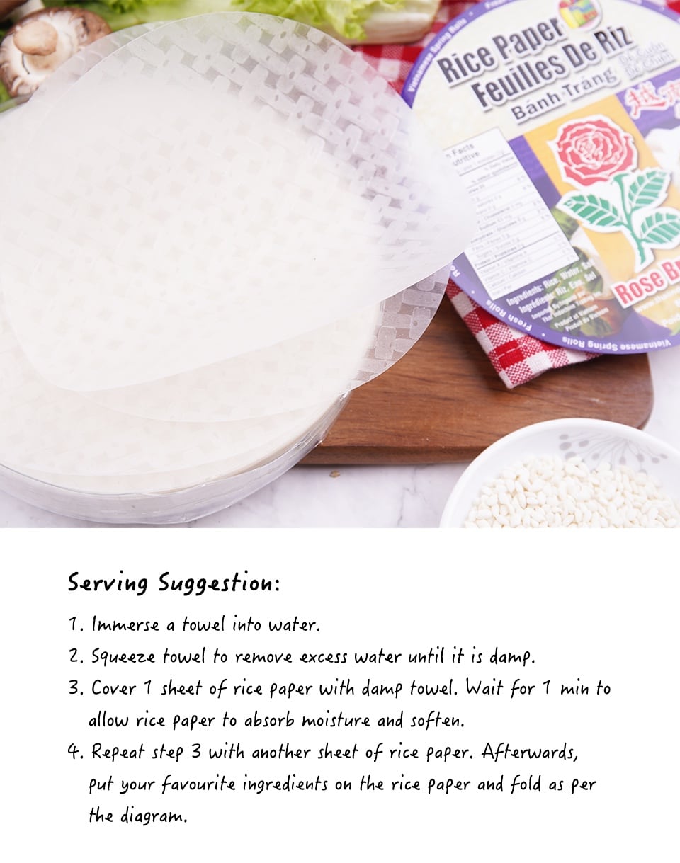 Rice Paper 16Cm (Box) 400g | T&T Supermarket