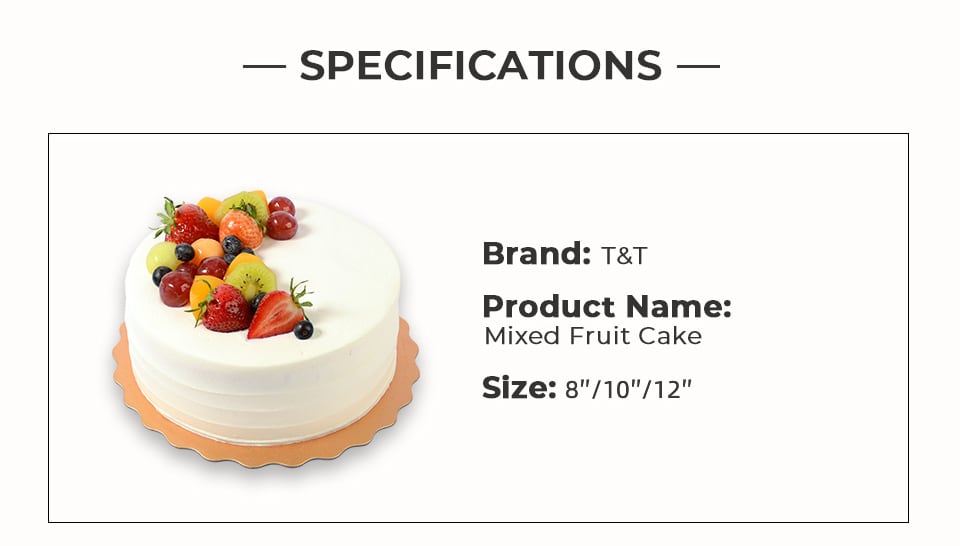 Mixed Fruit Cake | T&T Supermarket