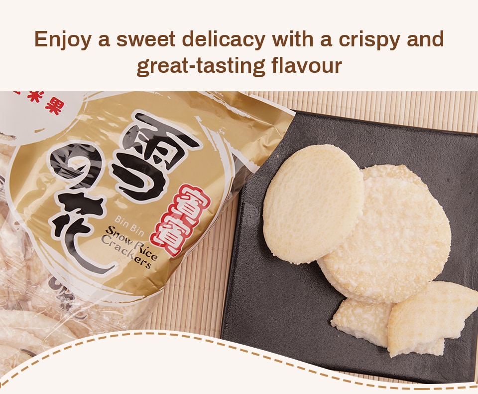 Bin-Bin Snow Rice Cracker 150g | T&T Supermarket