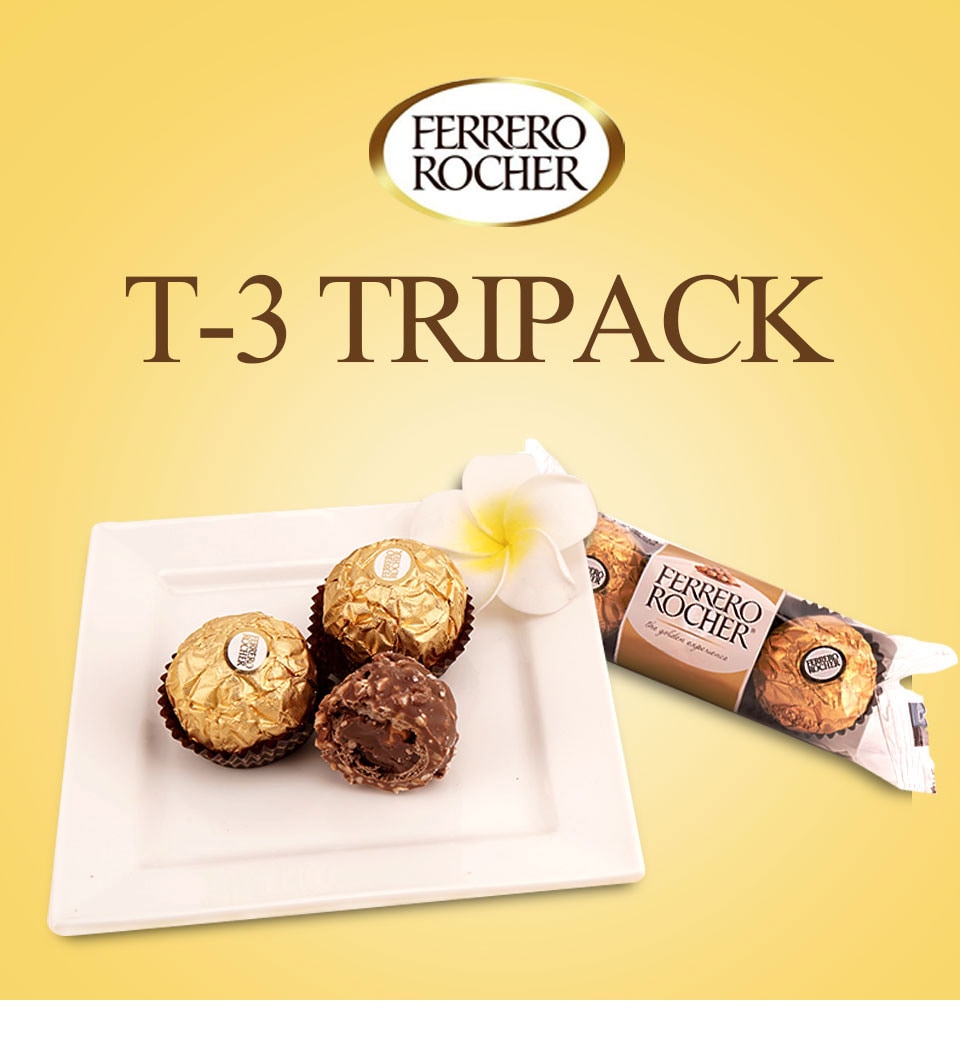 Ferrero Rocher T-3 Tripack 37.5g | T&T Supermarket