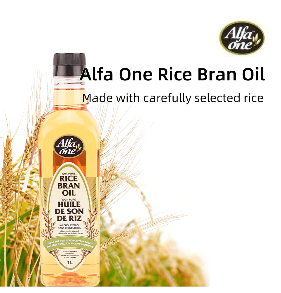 Alfa One Rice Bran Oil Rice Bran 1L | T&T Supermarket