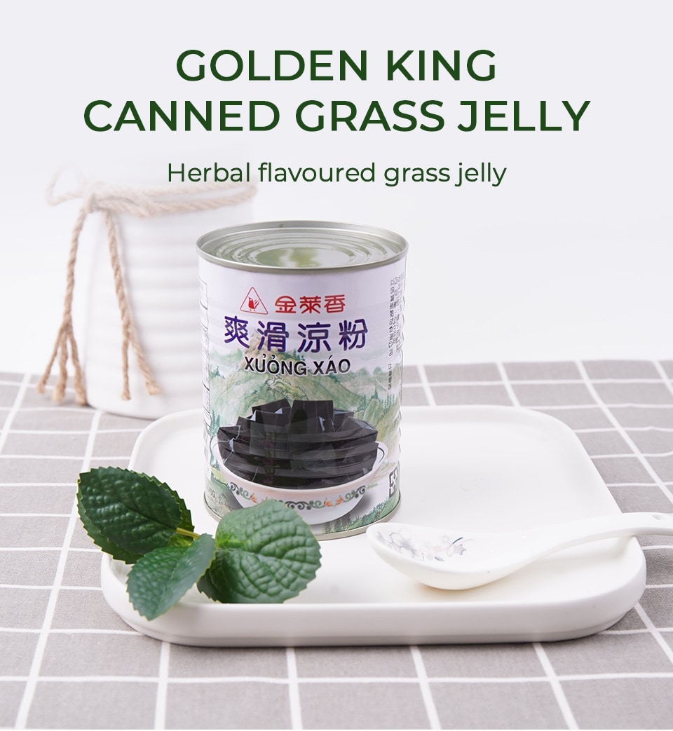Golden King Canned Grass Jelly 540g | T&T Supermarket