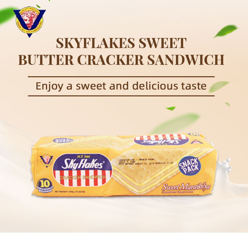 Skyflakes Sweet Butter Sandwich Biscuit 300g | T&T Supermarket