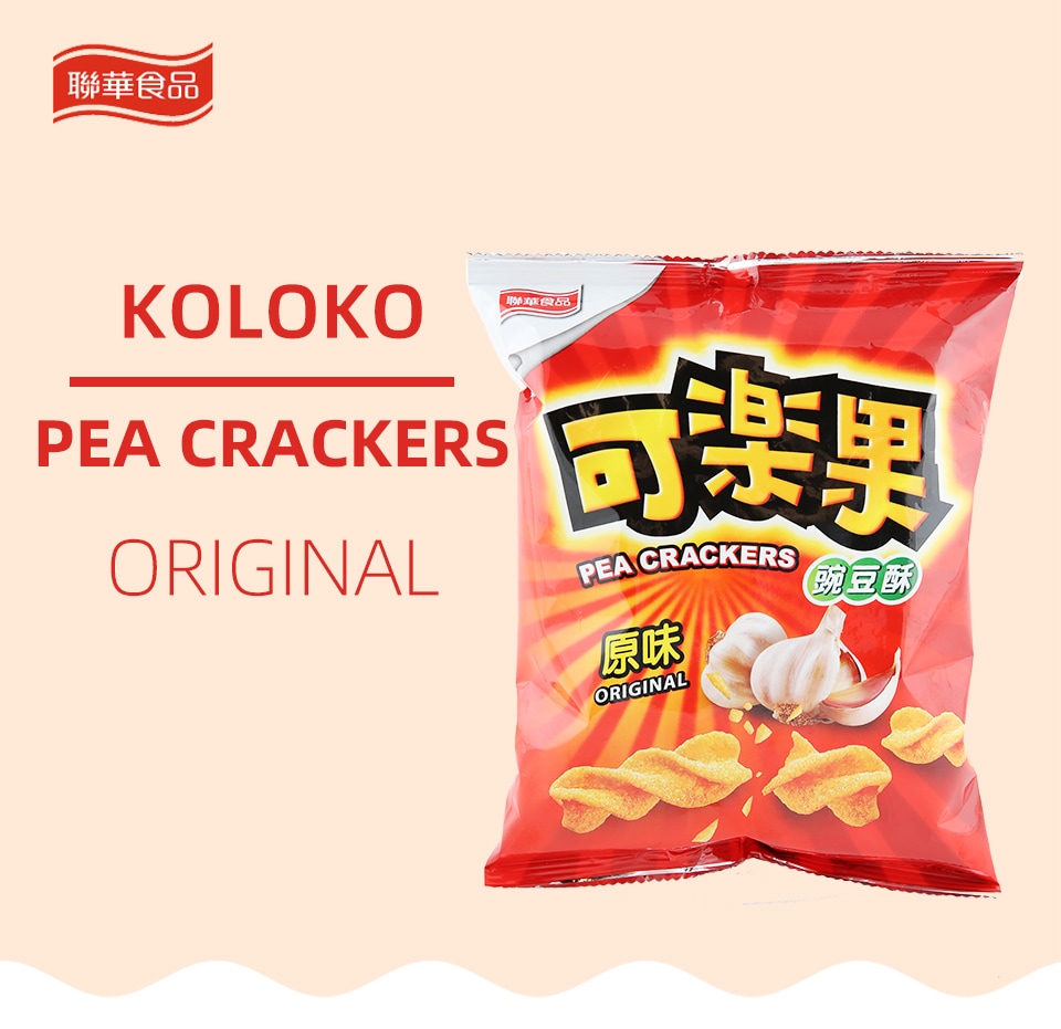 Koloko Original Garlic Pea Crackers 72g | T&T Supermarket