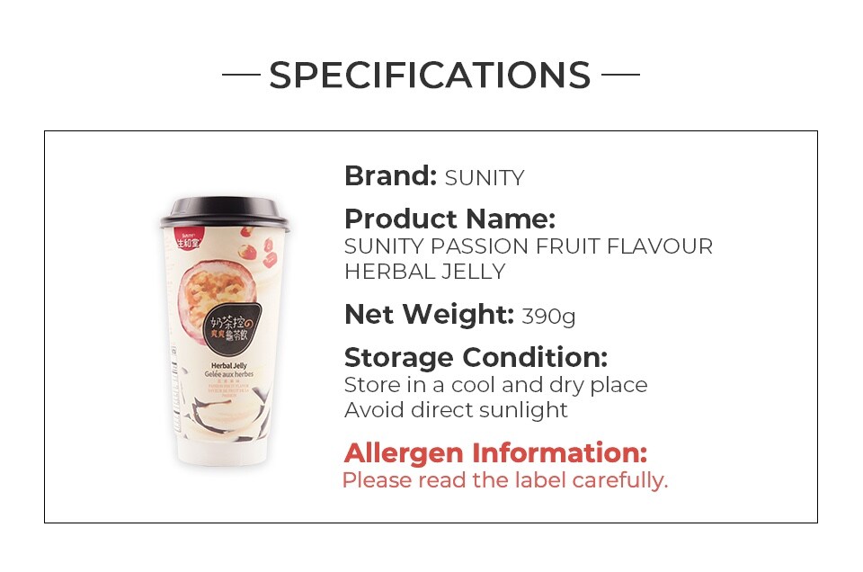 SUNITY PASSION FRUIT HERBAL JELLY | T&T Supermarket